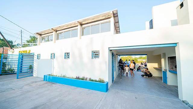 Reinauguración de la casa Joven de Cuartel V